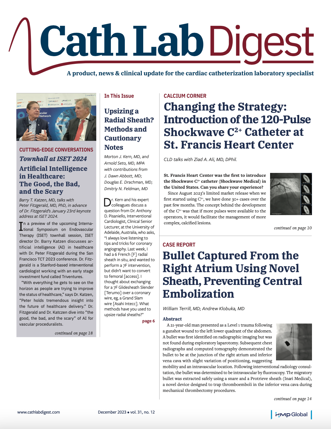 Volume 31 - Issue 12 - December 2023 | Cath Lab Digest